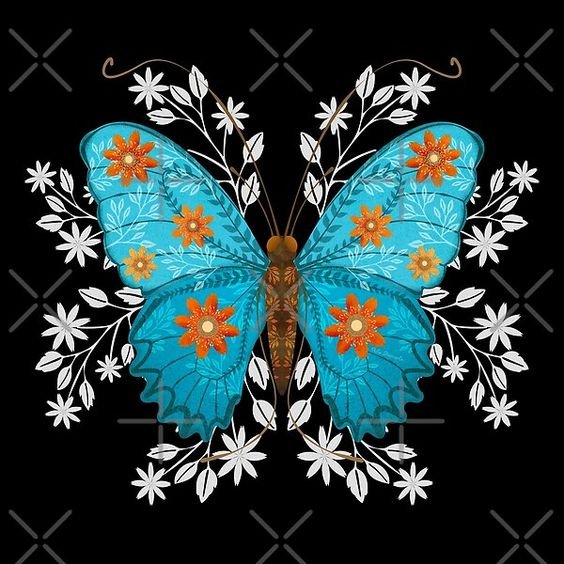 Solve Butterfly jigsaw puzzle online with 81 pieces