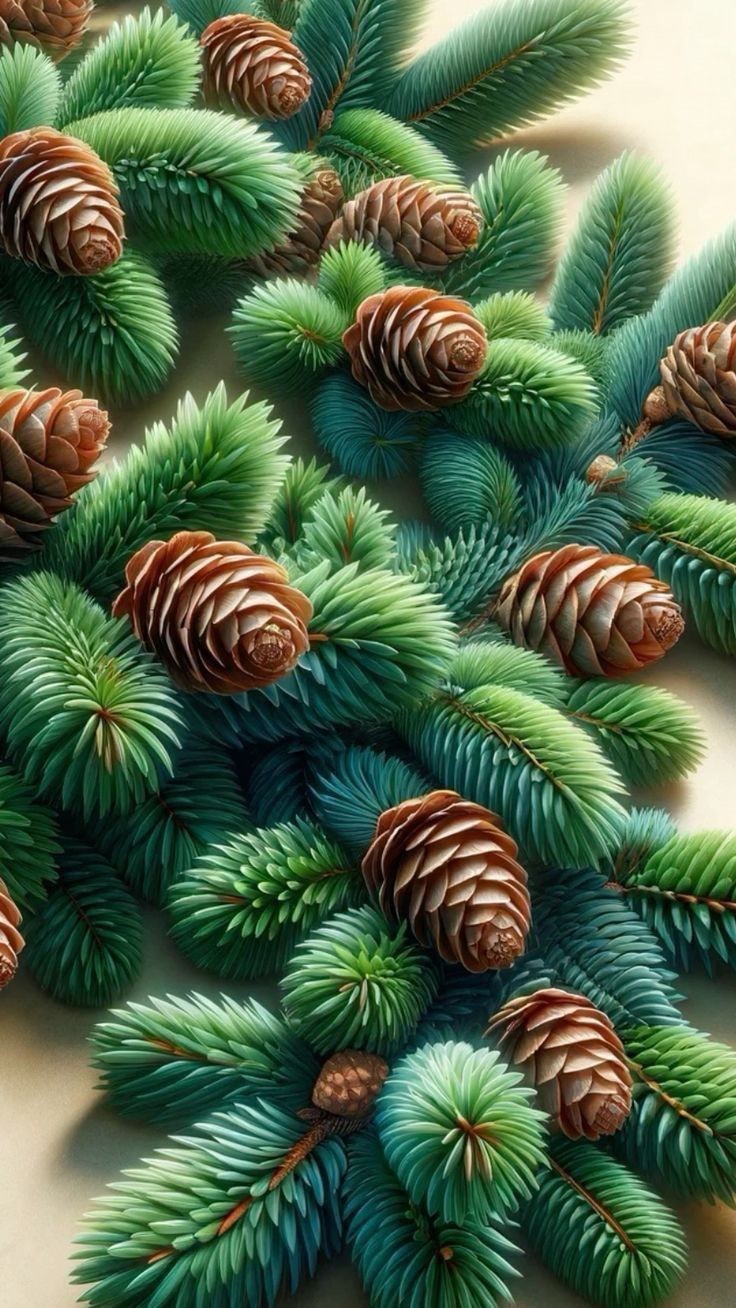 Solve Green Day - Pine Cones jigsaw puzzle online with 28 pieces