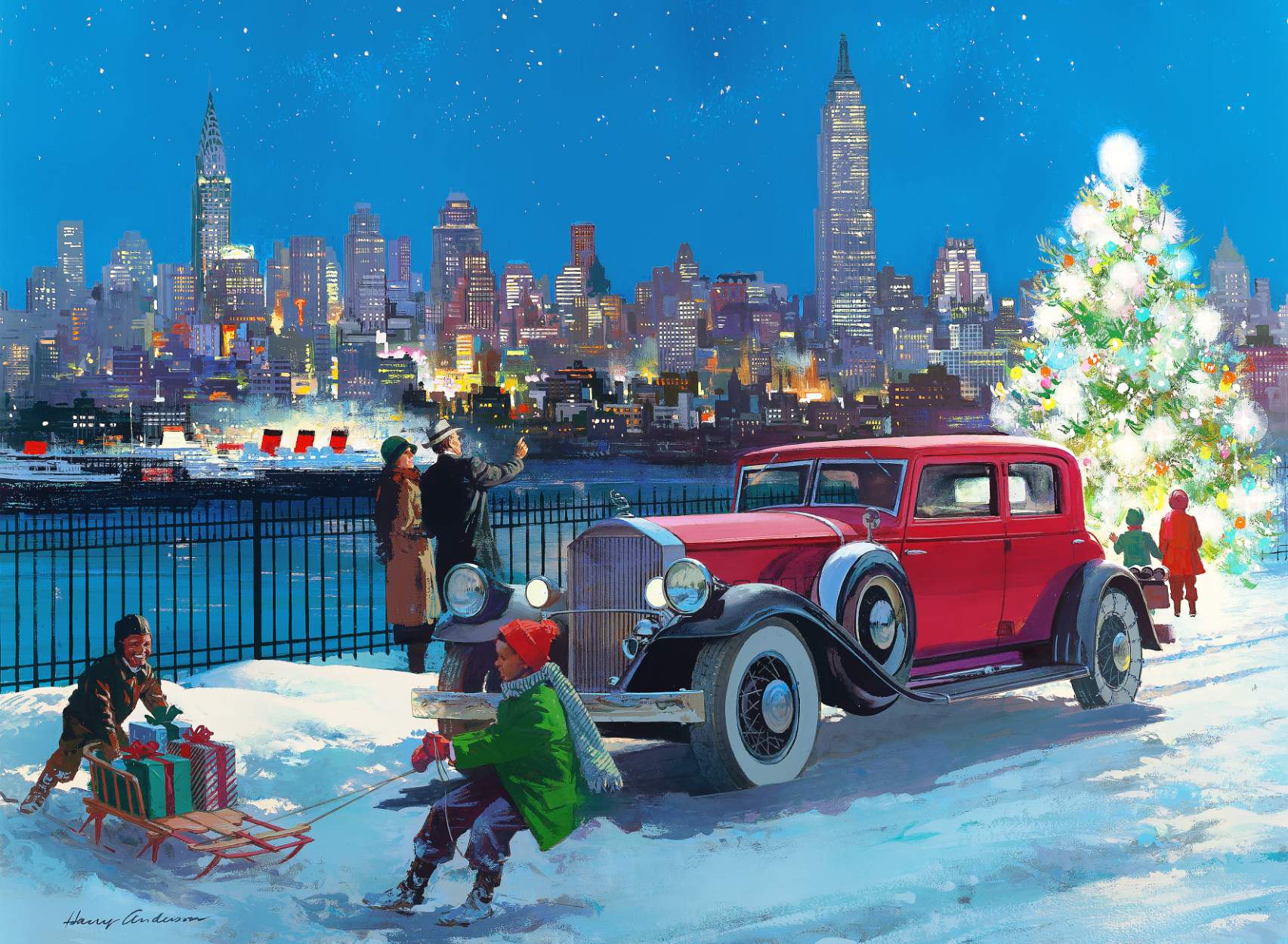 Solve New York Skyline, 1931 Pierce-Arrow, Great Moments in Early ...