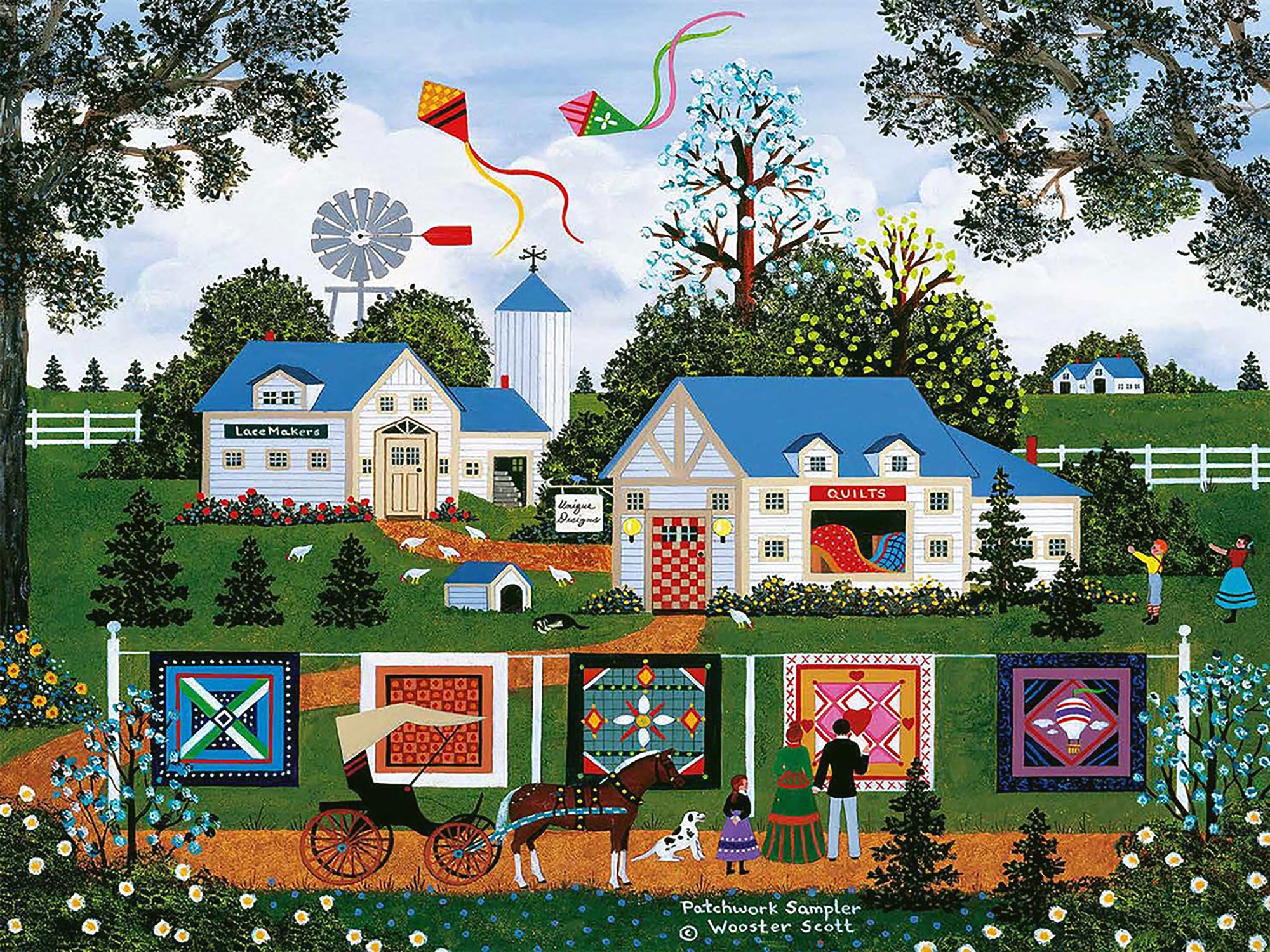Solve Patchwork Sampler jigsaw puzzle online with 352 pieces