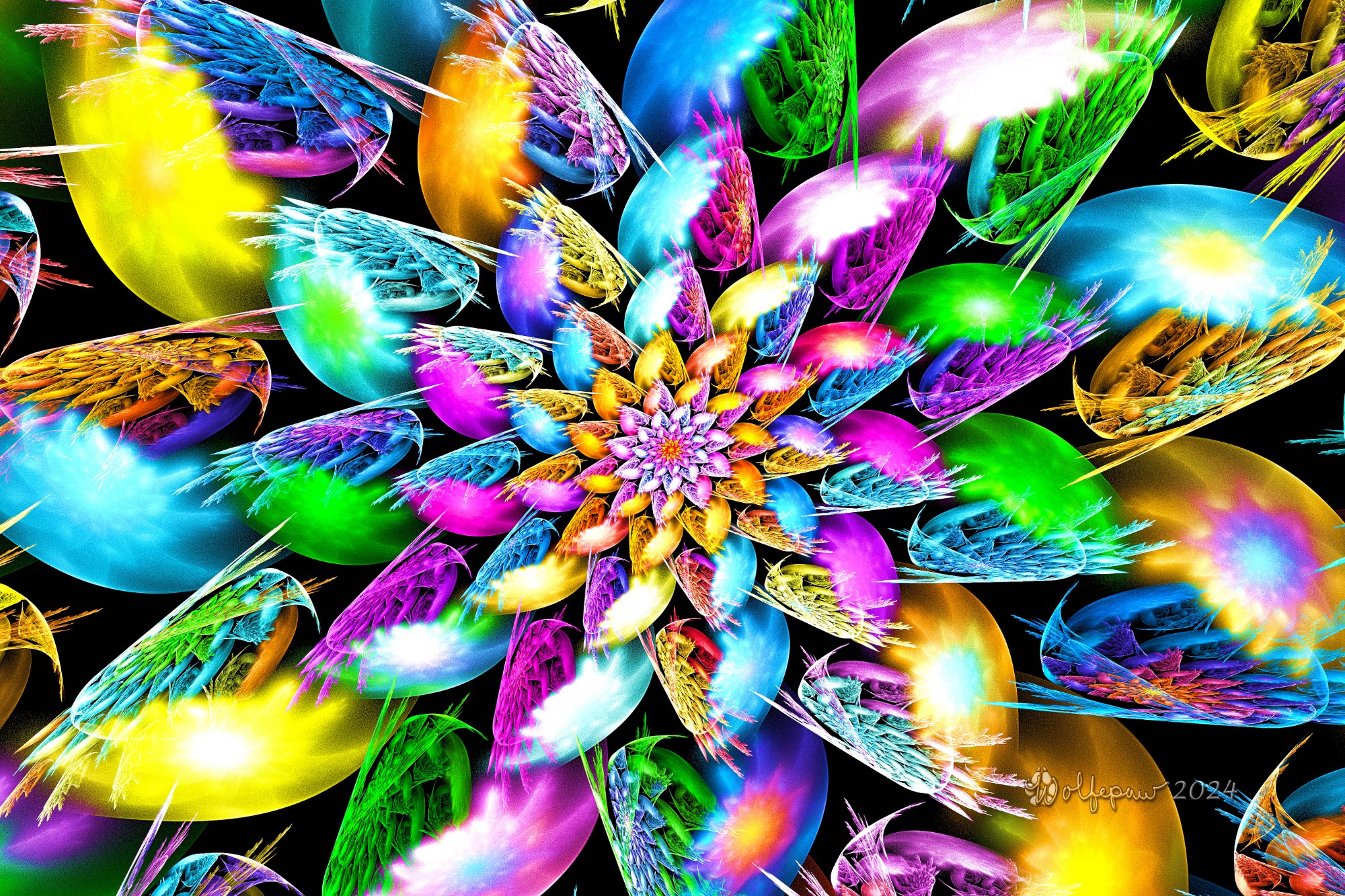 Solve Netted Ball Spherical Spiral jigsaw puzzle online with 117 pieces