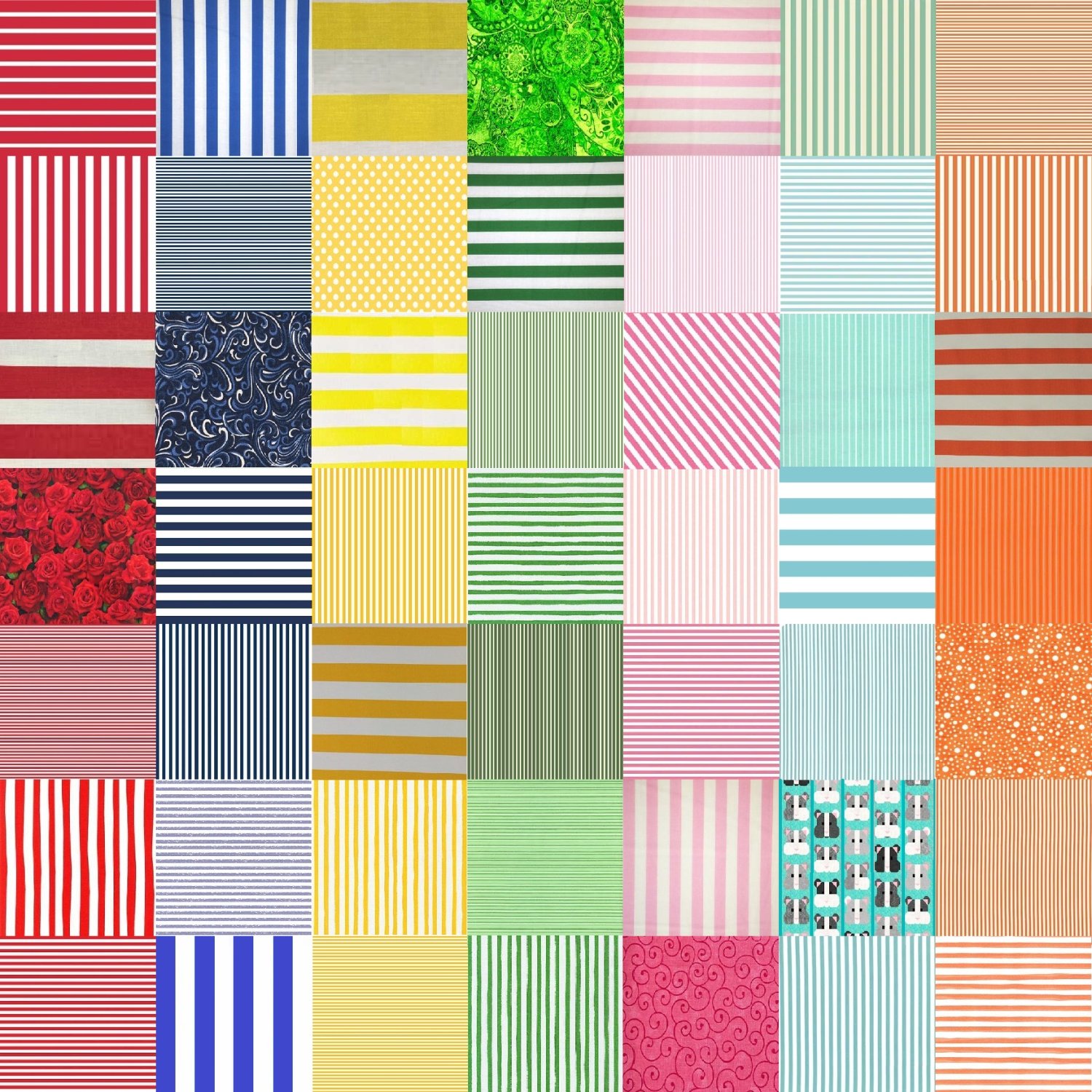 Solve Stripes and Other Stuff jigsaw puzzle online with 100 pieces