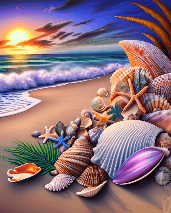Solve Shell Collection jigsaw puzzle online with 120 pieces