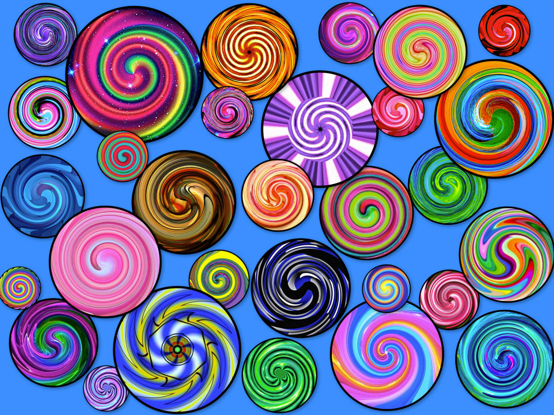 Solve Spinning Marbles! (S) jigsaw puzzle online with 35 pieces