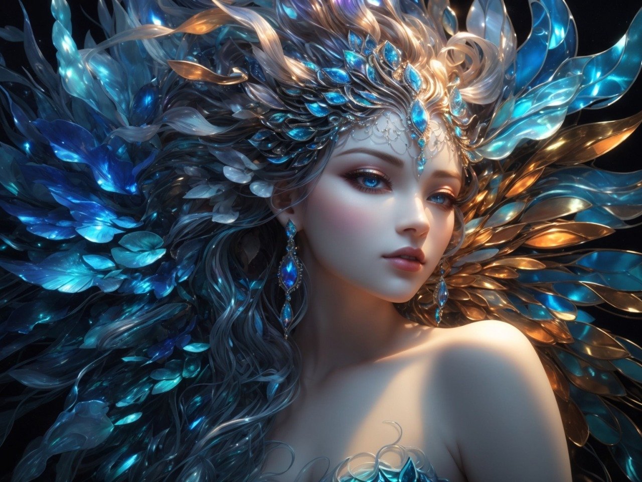 solve-pretty-blue-colors-jigsaw-puzzle-online-with-130-pieces
