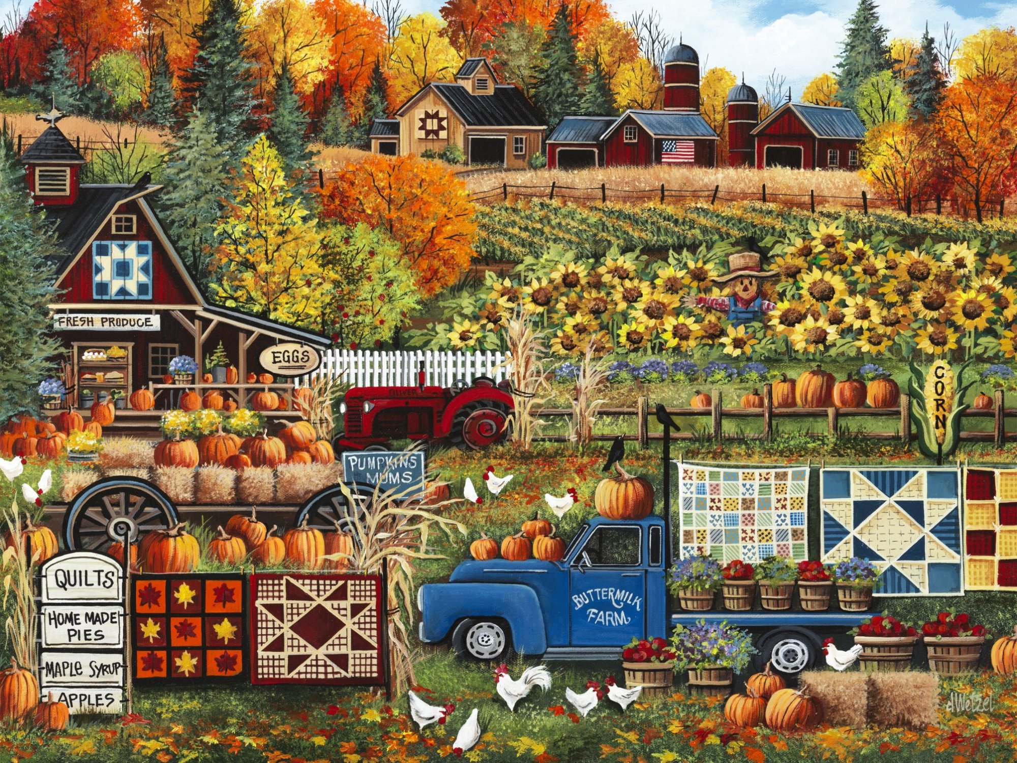 Solve Pies'N Pumpkins jigsaw puzzle online with 352 pieces