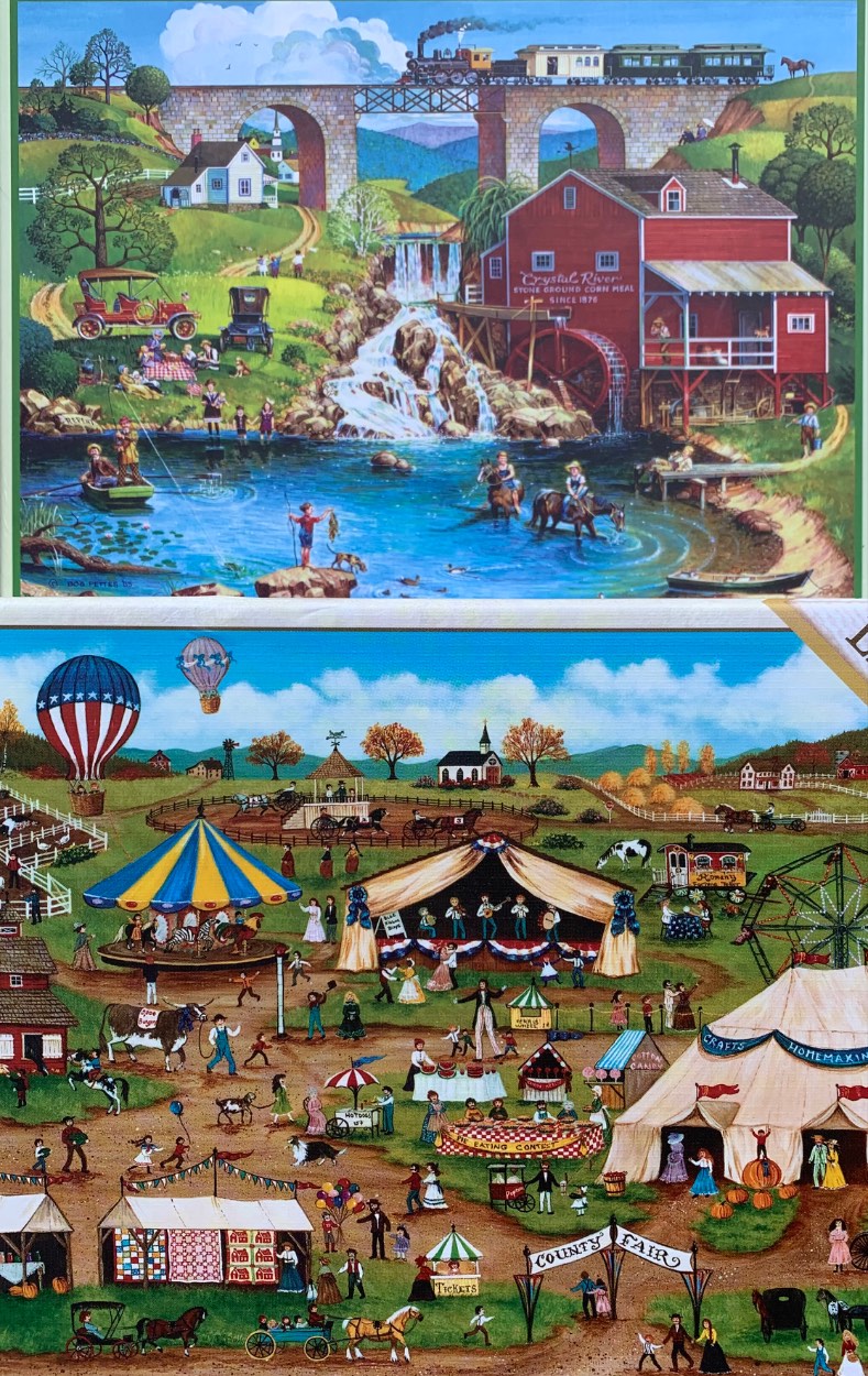 Solve Old calendar jigsaw puzzle online with 60 pieces