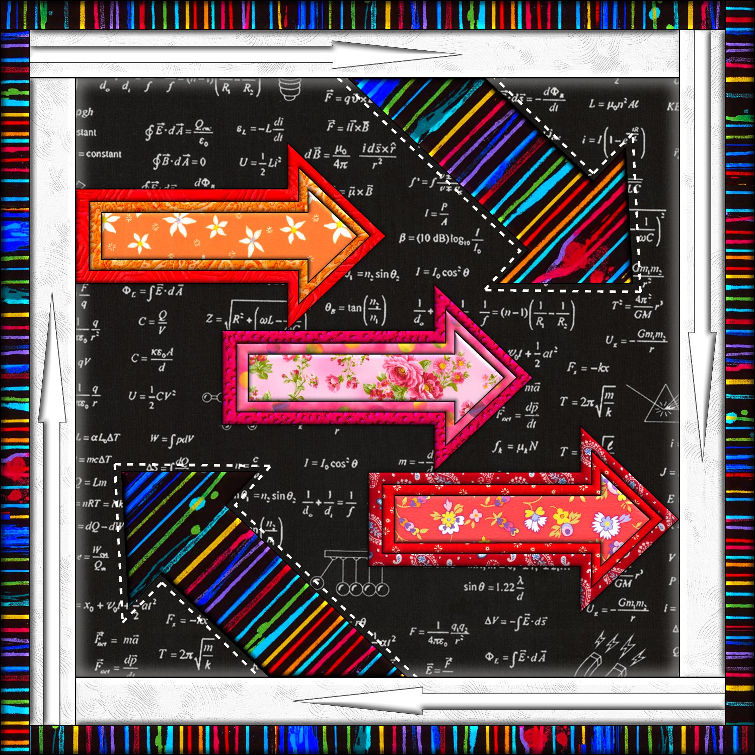 Solve Geometry Class ~ The Arrow jigsaw puzzle online with 256 pieces