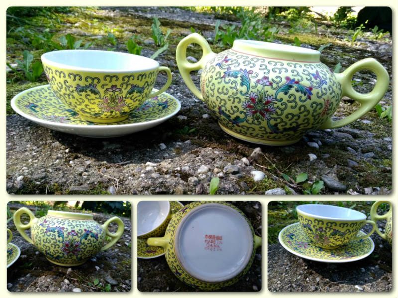 Solve Čínský porcelán - Chinese porcelain jigsaw puzzle online with 12 ...