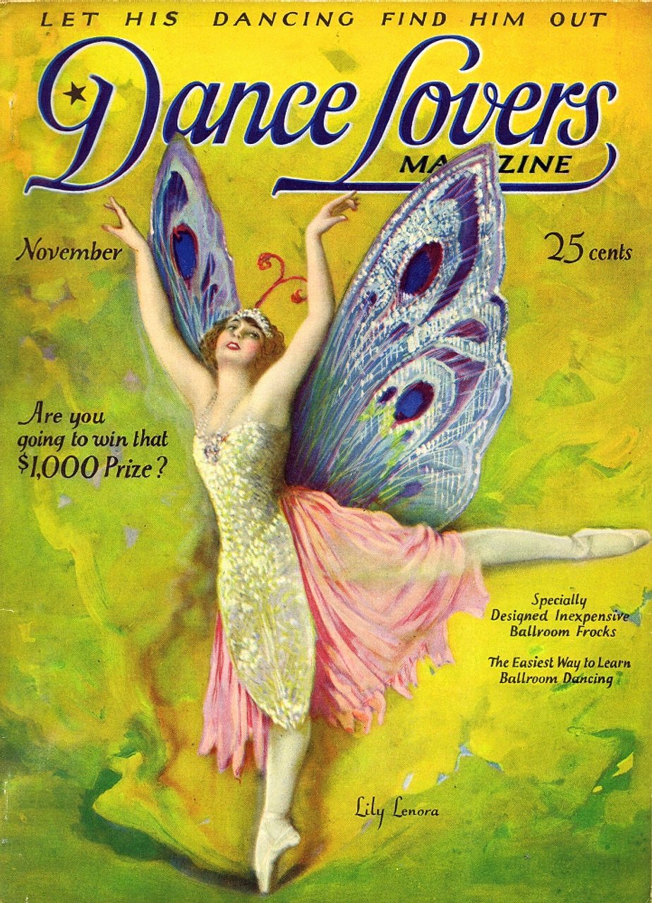 Solve Dance Lovers Magazine, Nov 1925 jigsaw puzzle online with 88 pieces