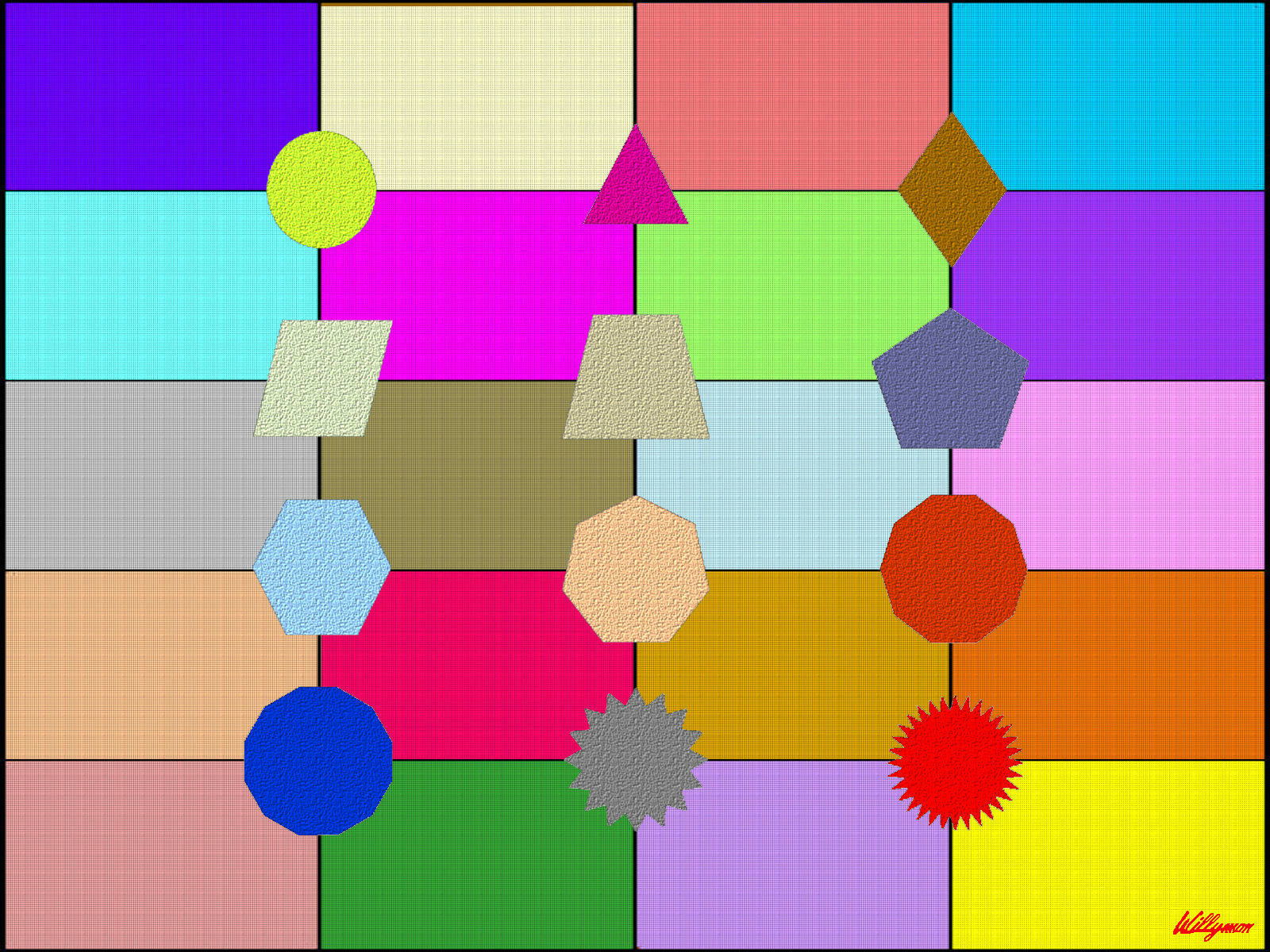 Solve geo figures- 540 jigsaw puzzle online with 540 pieces