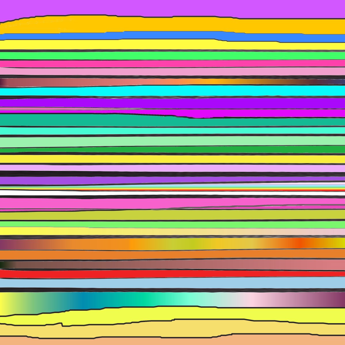 Solve WONKY LINES jigsaw puzzle online with 36 pieces