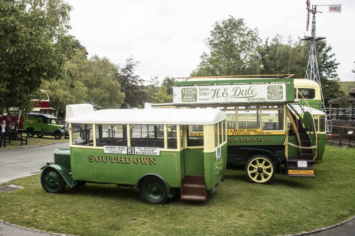 Solve Amberley Museum 22-09-2019 Southdown Dennis 30cwt Short body bus ...