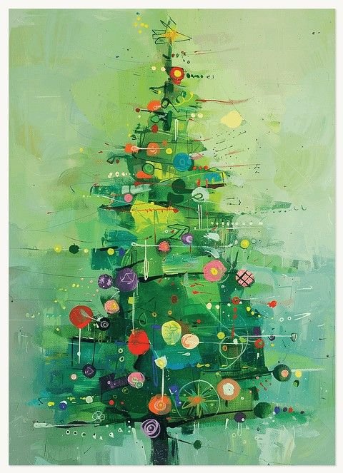 Solve abstract tree pint jigsaw puzzle online with 88 pieces