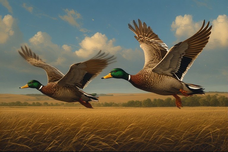 Jigsaw Puzzle | 77 pieces | Things of nature - Mallard ducks | Jigidi