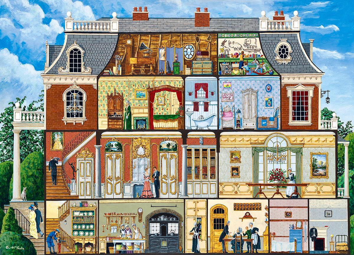 Solve WALDEN'S MANOR HOUSE jigsaw puzzle online with 280 pieces