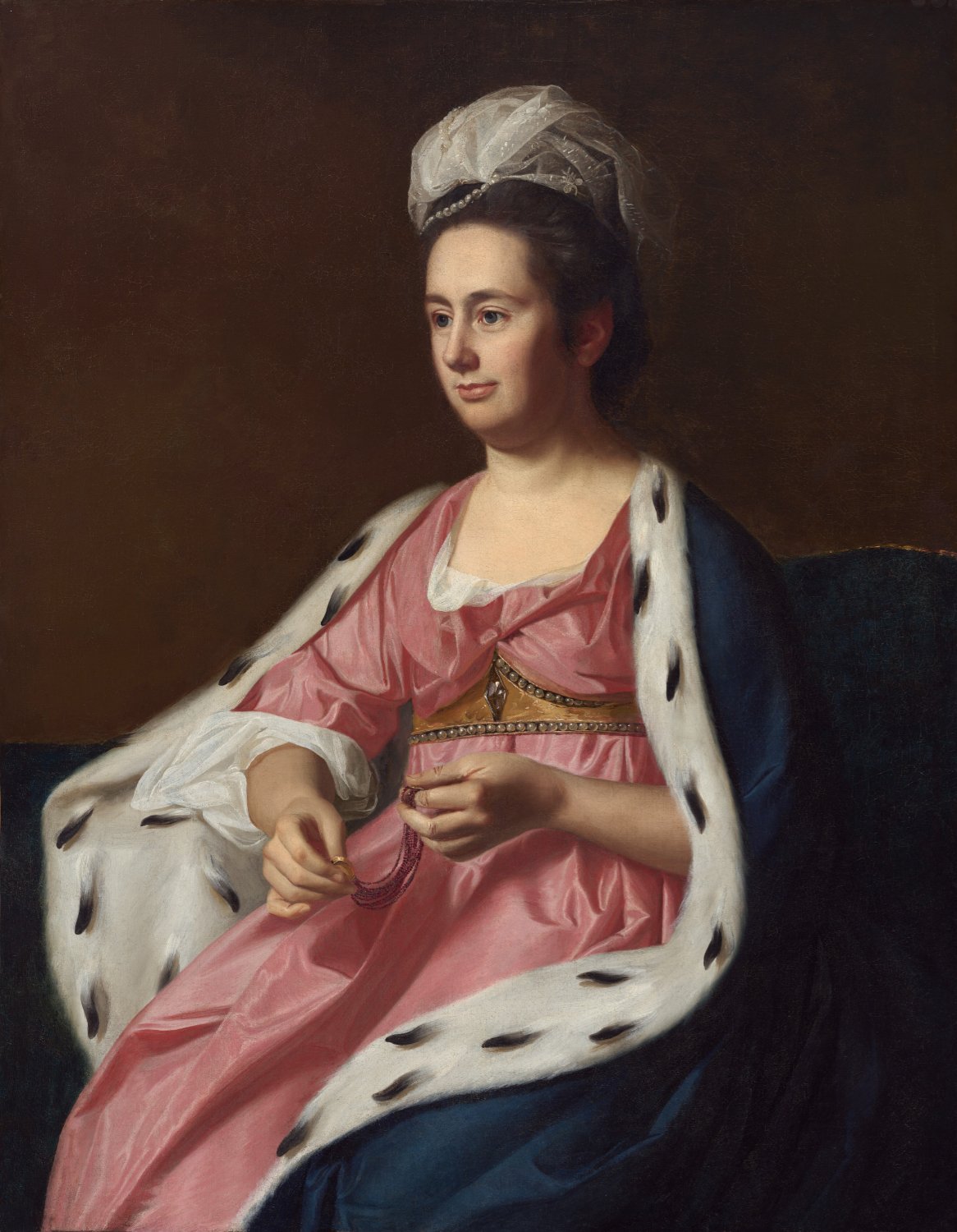 Solve Abigail Smith Babcock (Mrs. Adam Babcock), c. 1774 - John Singleton Copley jigsaw puzzle ...