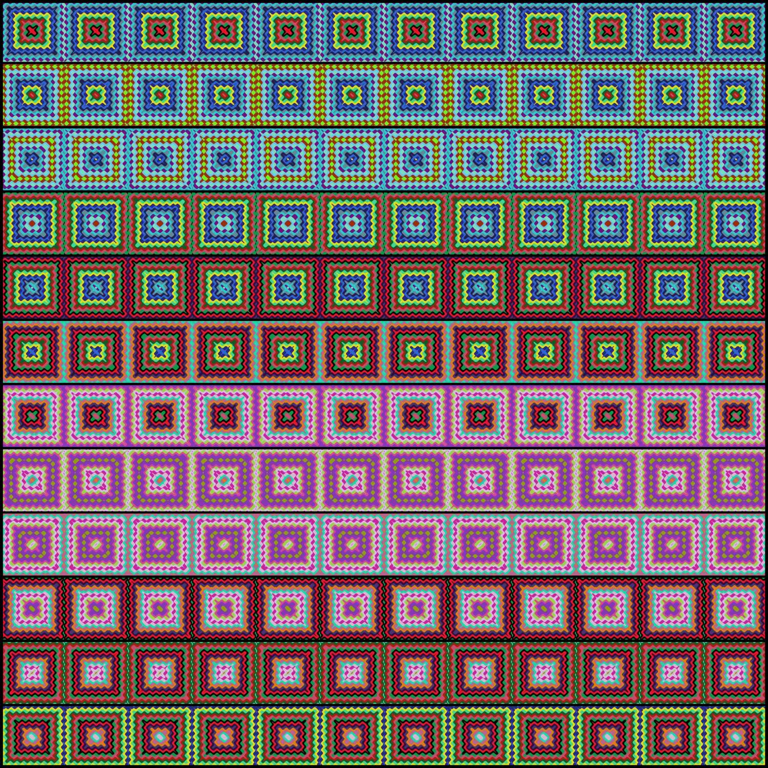 Solve Squares jigsaw puzzle online with 144 pieces