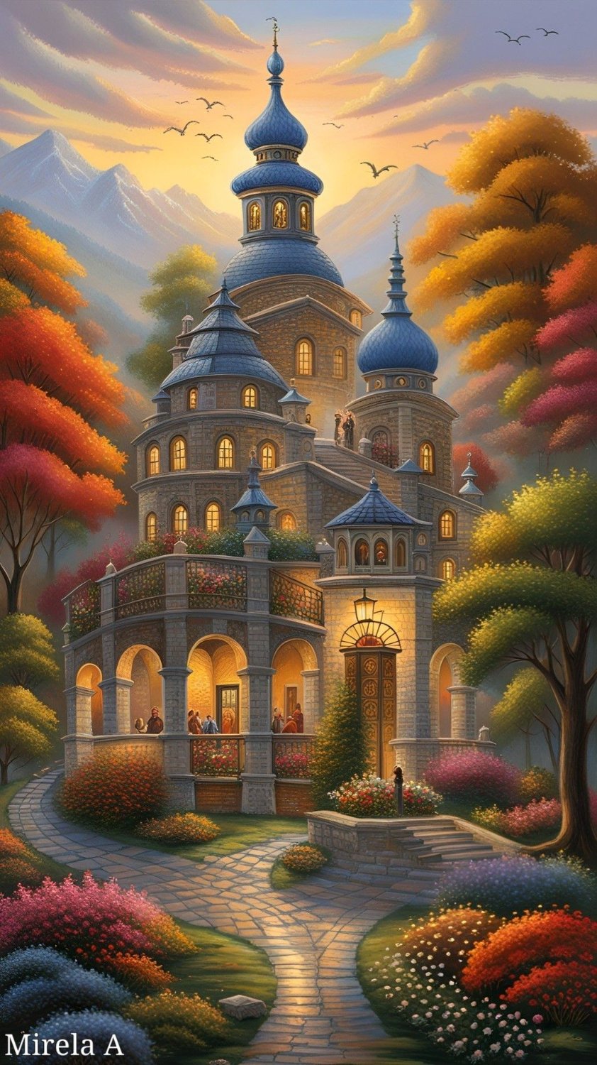 Solve Beautiful Scenes (28) jigsaw puzzle online with 84 pieces