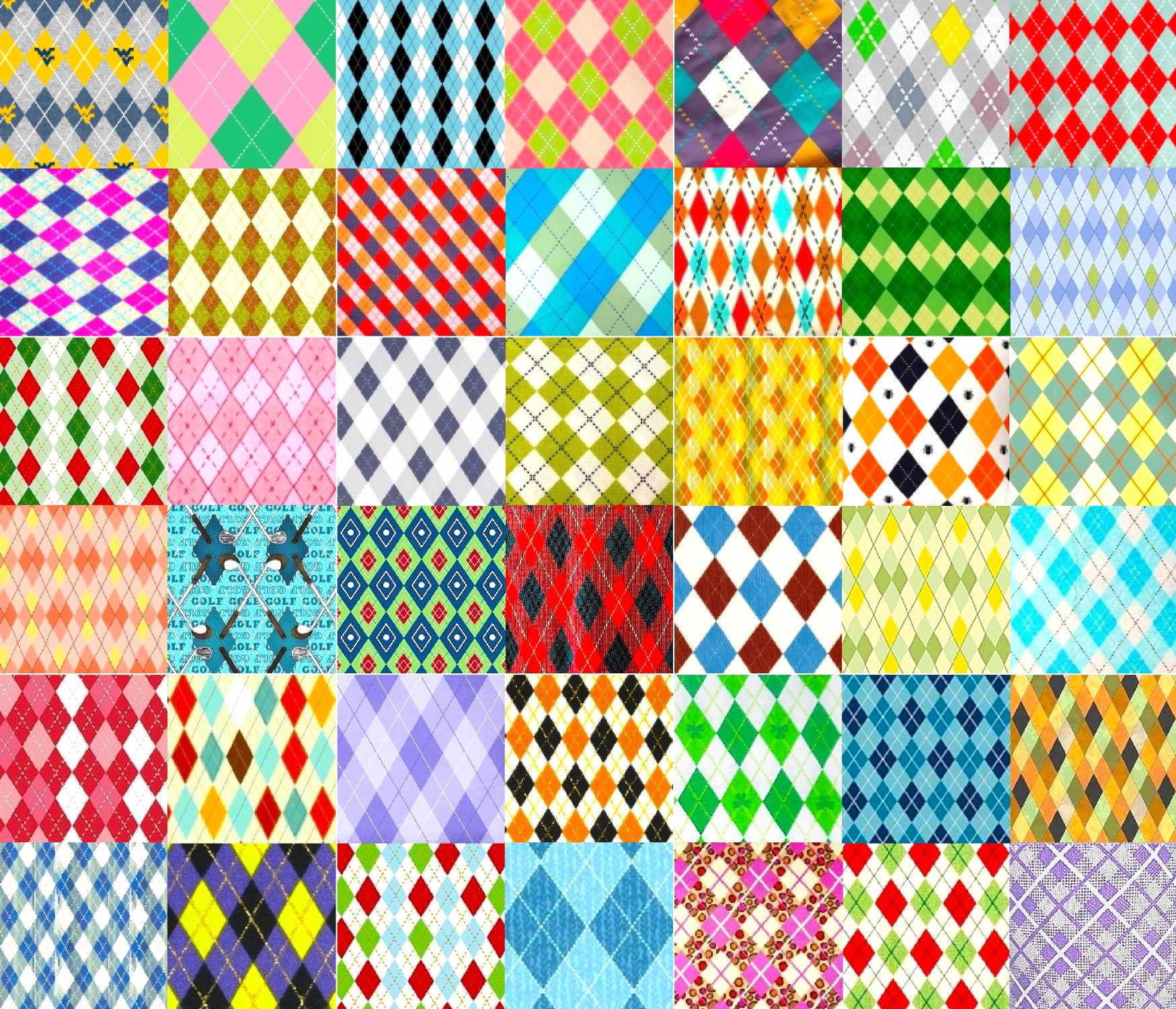Solve PATCHWORK ARGYLE 12 jigsaw puzzle online with 255 pieces