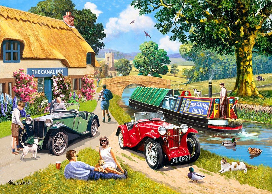 Solve Two of a Kind, MGs by Kevin Walsh jigsaw puzzle online with 70 pieces