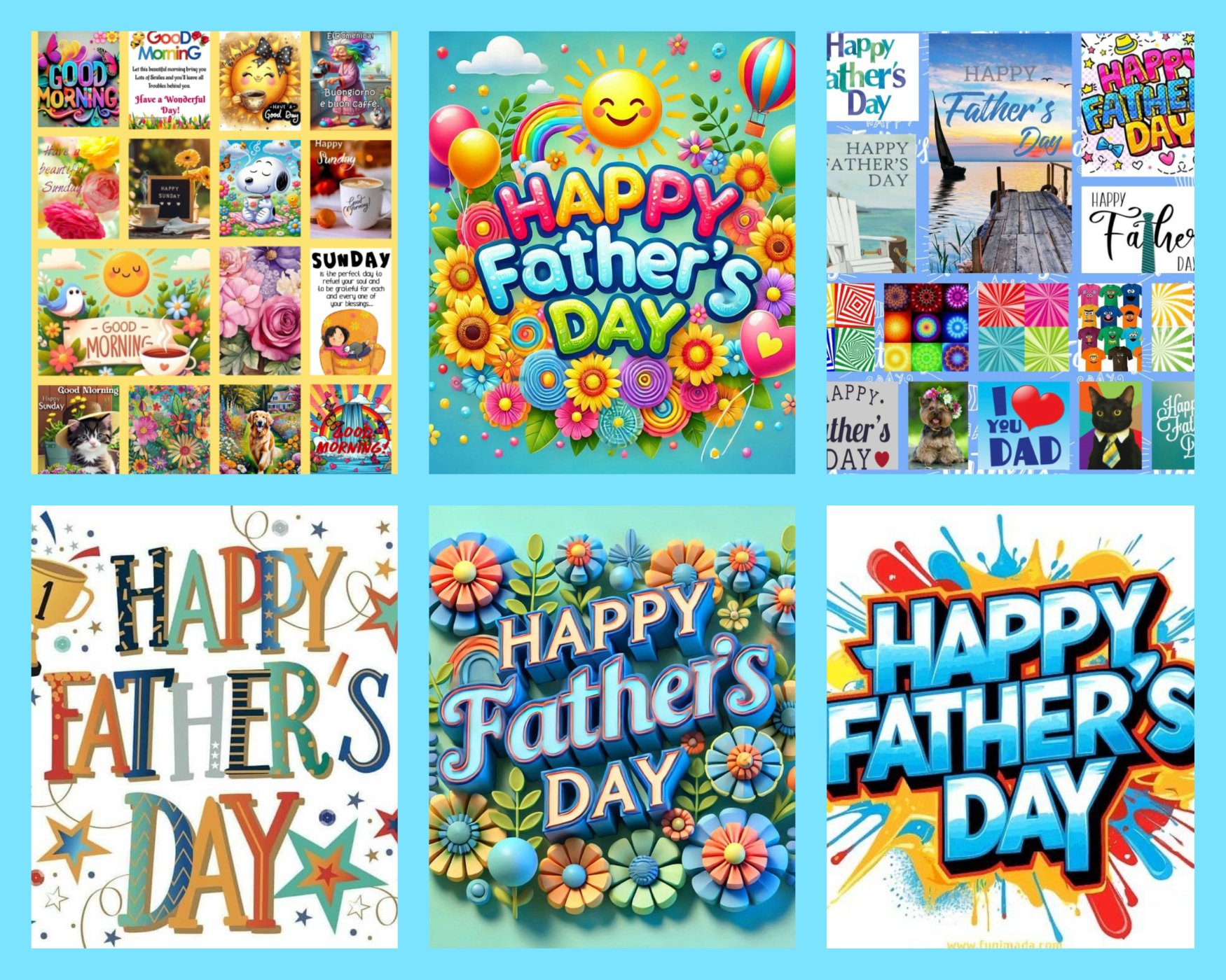 Solve Happy Father's Day jigsaw puzzle online with 63 pieces