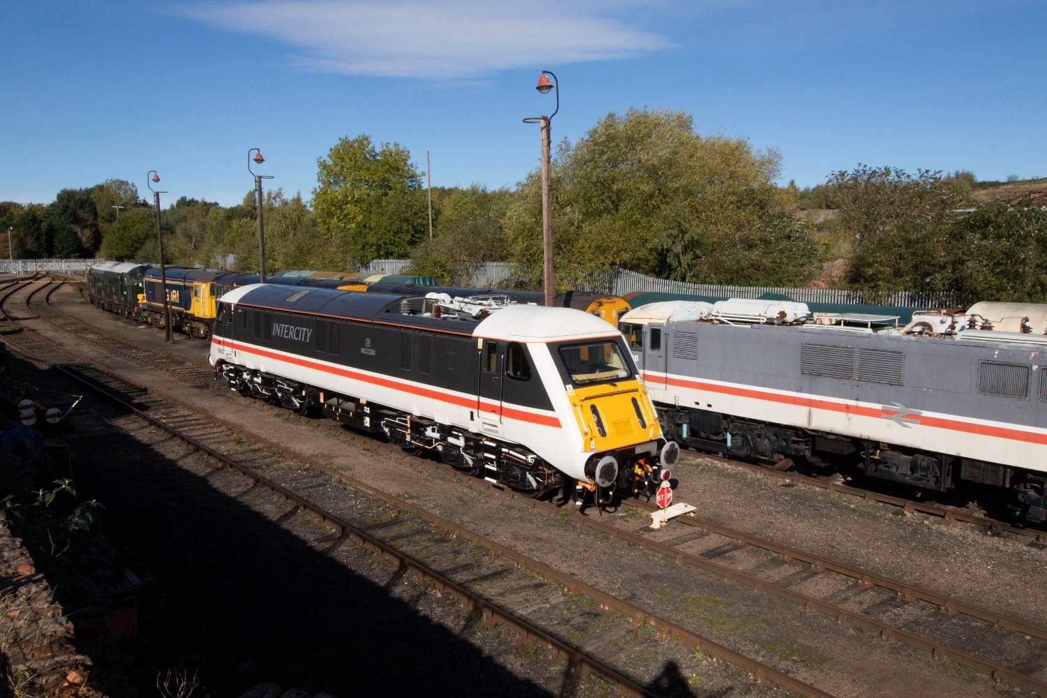 Solve Chesterfield 16-10-2022 Barrow Hill Roundhouse BR Class 89 001 ...