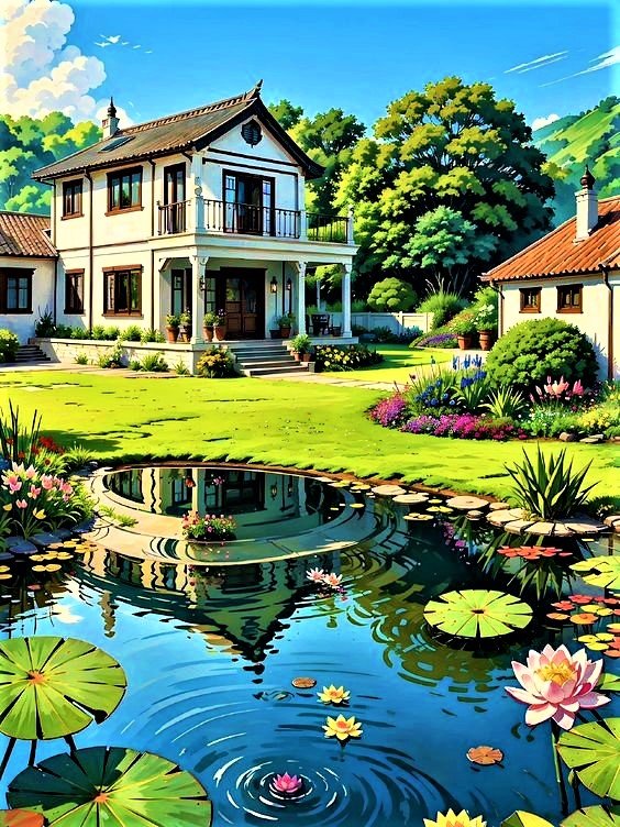 Solve Sweet Home jigsaw puzzle online with 80 pieces