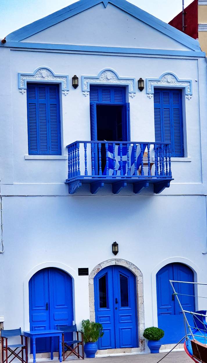Solve Greek Island House Traditional Colors of Greece jigsaw puzzle ...
