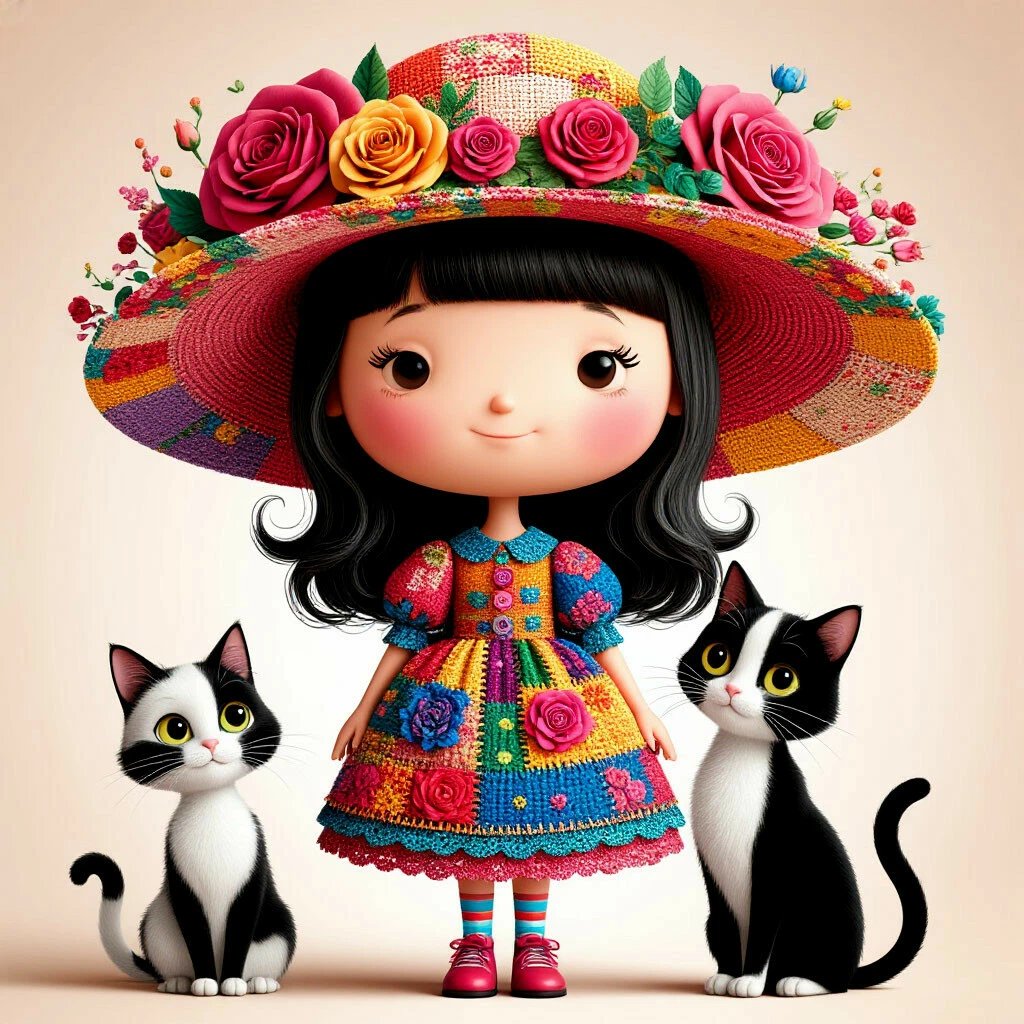 Solve We're cute jigsaw puzzle online with 9 pieces