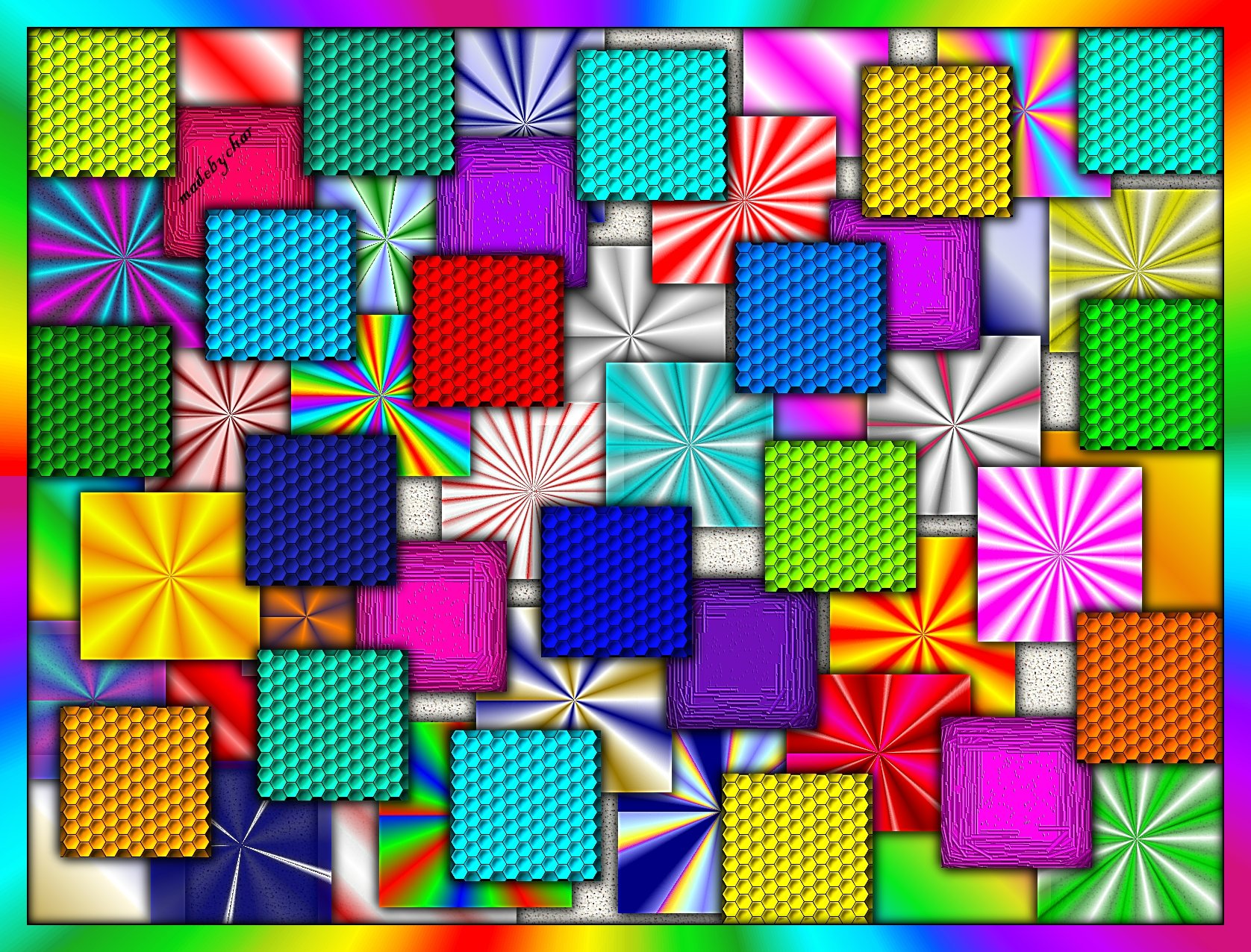 Solve All Squares... jigsaw puzzle online with 352 pieces