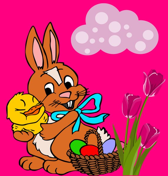 Solve Easter Clip Art jigsaw puzzle online with 64 pieces
