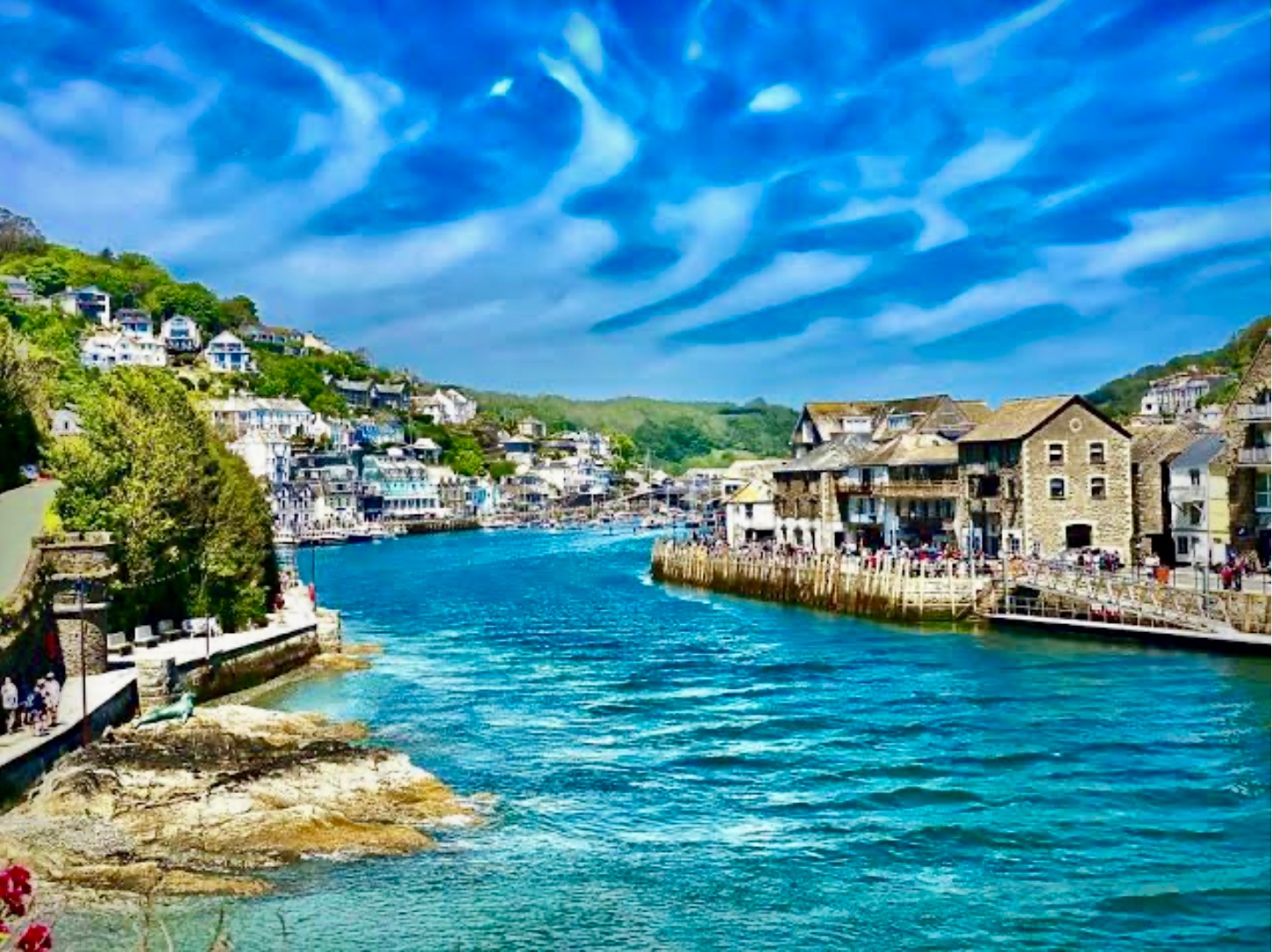 Solve Beautiful Cornwall, ENGLAND, UK jigsaw puzzle online with 88 pieces