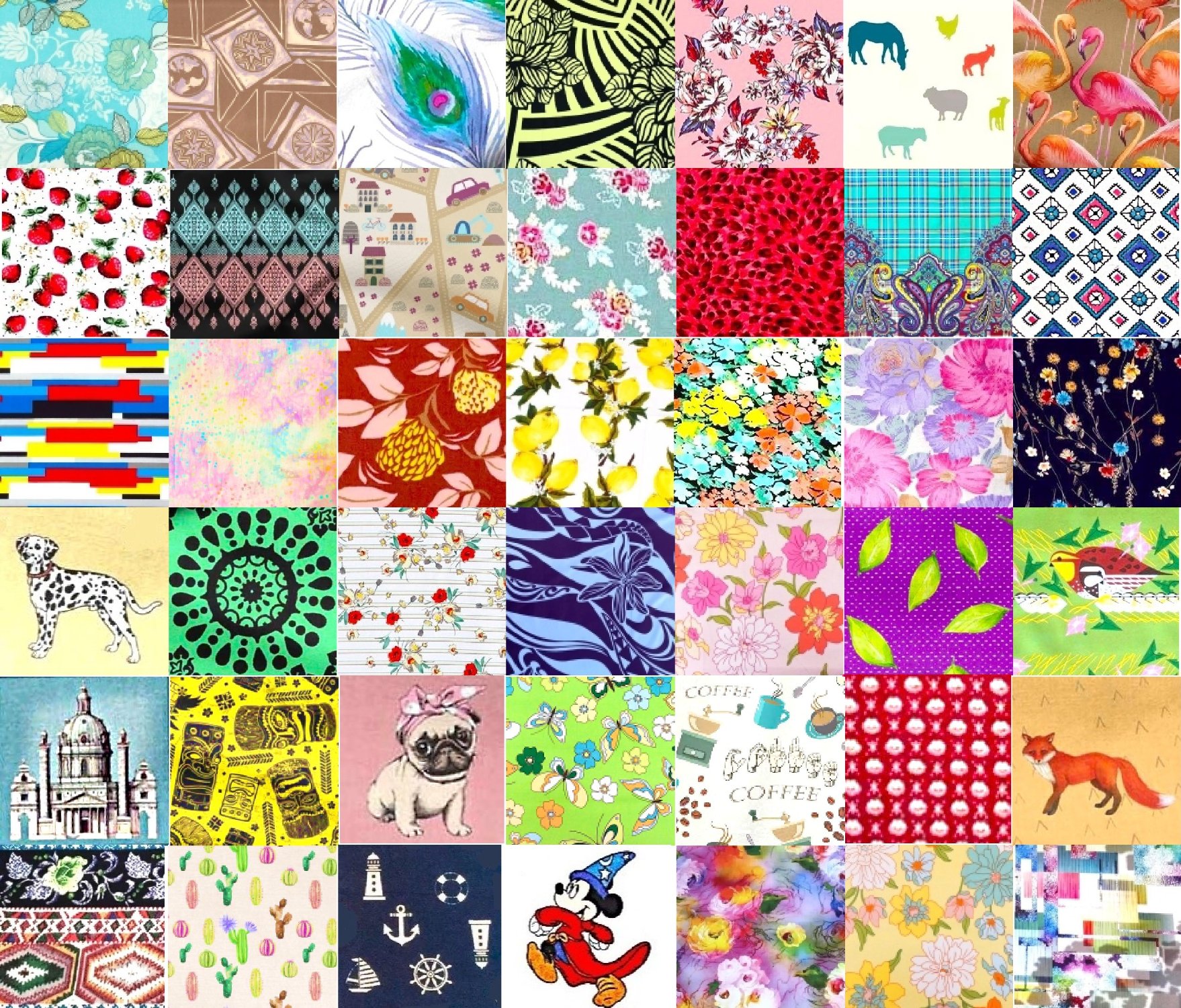 Solve PATCHWORK POPLIN 15 jigsaw puzzle online with 378 pieces