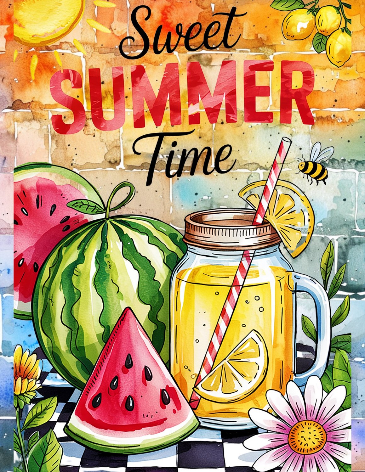 Jigsaw Puzzle | 300 pieces | Sweet Summer Time (X-Large) | Jigidi