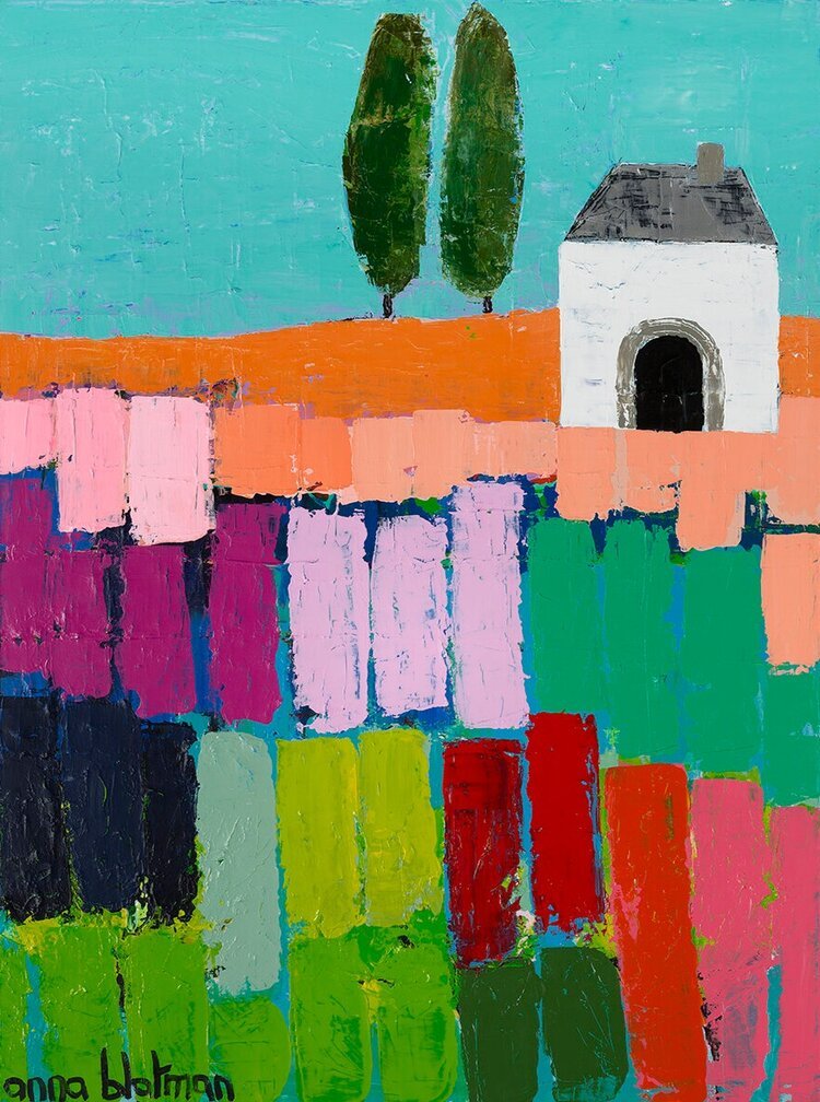 Solve "Orange" - Anna Blatman jigsaw puzzle online with 63 pieces