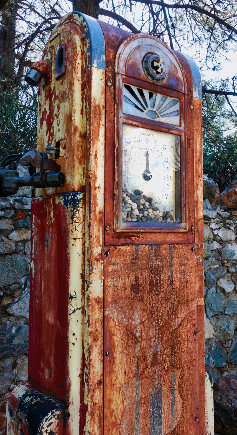 Solve Old petrol pump, Grass Valley, Cal!! jigsaw puzzle online with ...