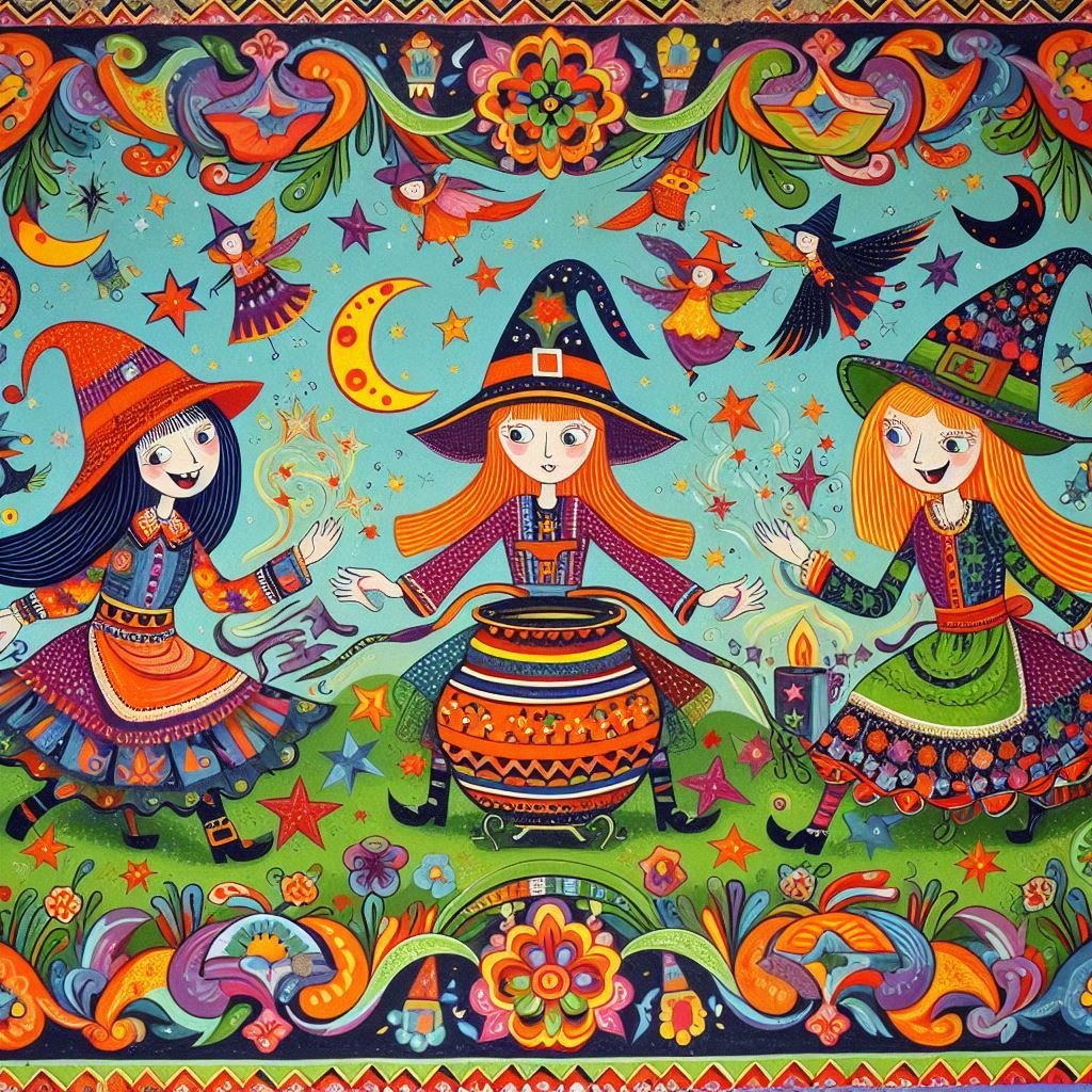 Solve Double, double toil and trouble jigsaw puzzle online with 169 pieces