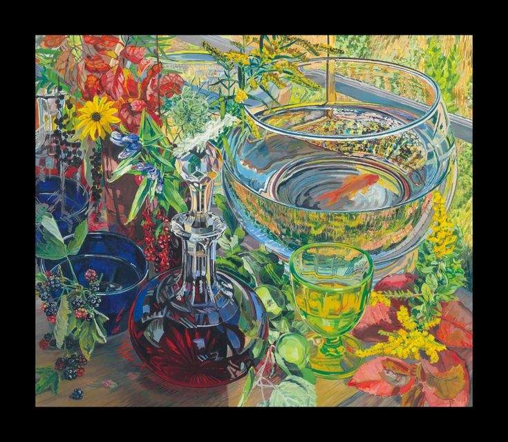 Solve Janet Fish jigsaw puzzle online with 132 pieces