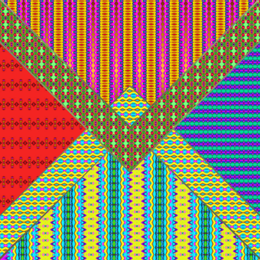 Solve ENVELOPE PATTERN jigsaw puzzle online with 49 pieces