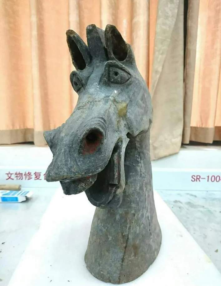 Jigsaw Puzzle | 12 pieces | Han Dynasty Ceramic Horse (202 BCE – 9 CE ...
