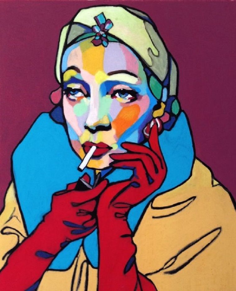 Solve Emma Tingard Artwork - Swedish Artist jigsaw puzzle online with ...
