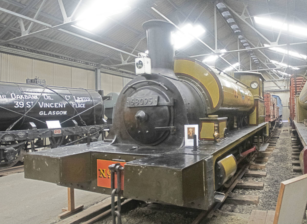 Solve Bo'ness & Kinneil Railway 09-07-2019 68095 0-4-0ST North British ...