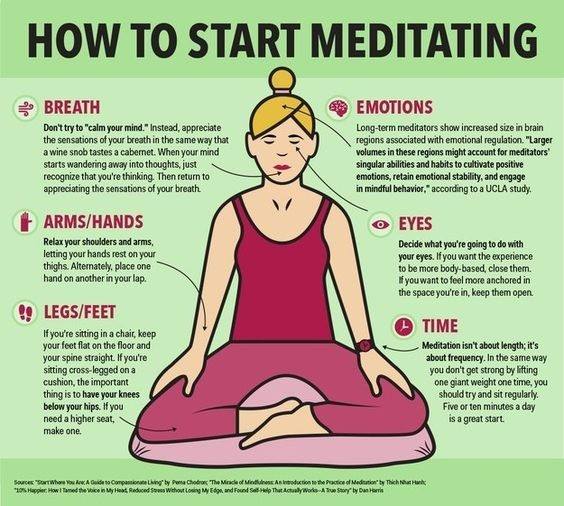 Solve meditation jigsaw puzzle online with 9 pieces