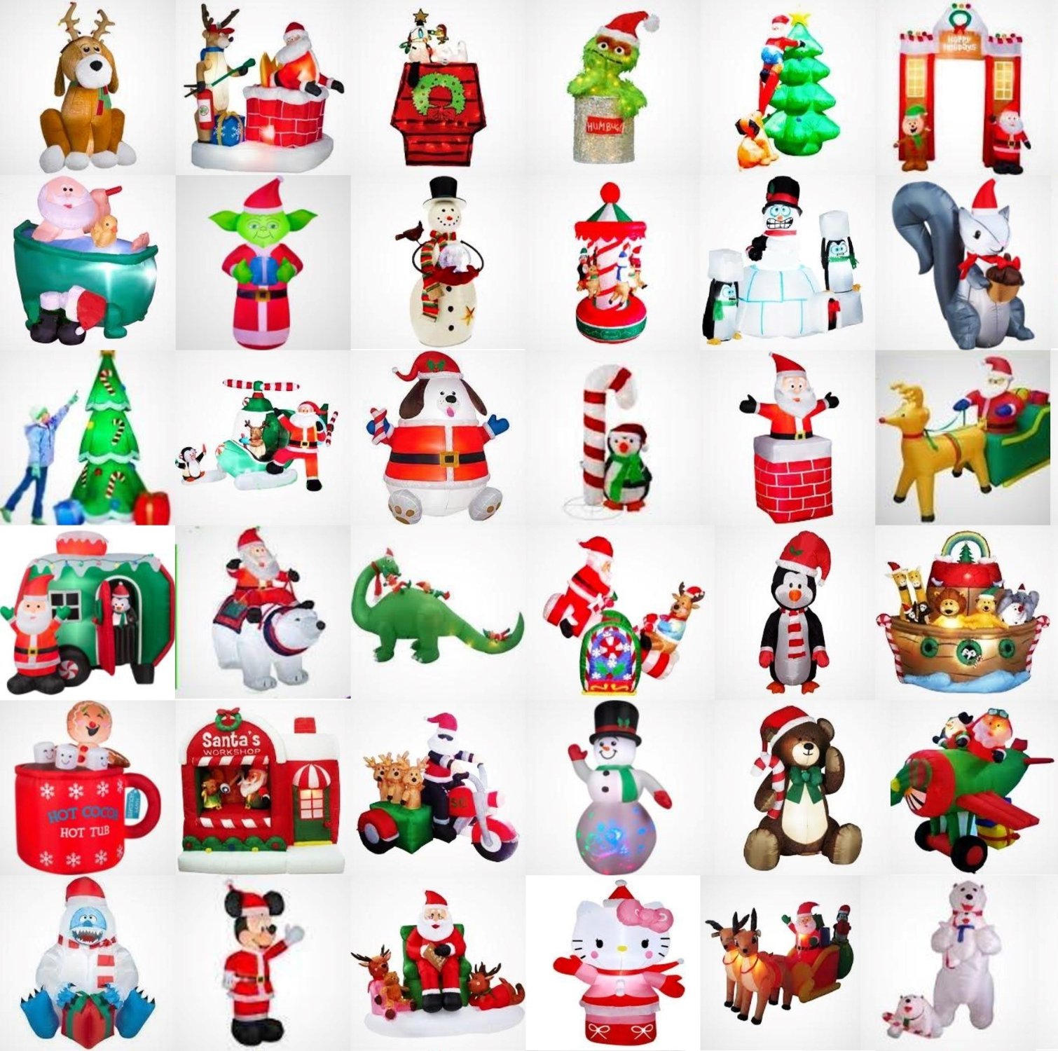 Jigsaw Puzzle | 64 pieces | OUTDOOR INFLATABLES | Jigidi