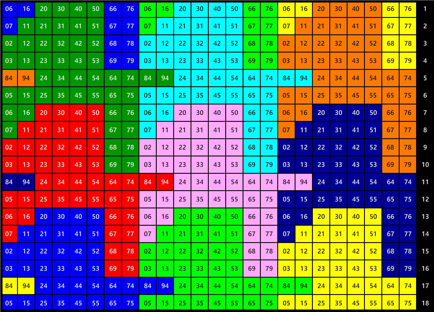Solve Number 1162 tessellation 450 jigsaw puzzle online with 450 pieces