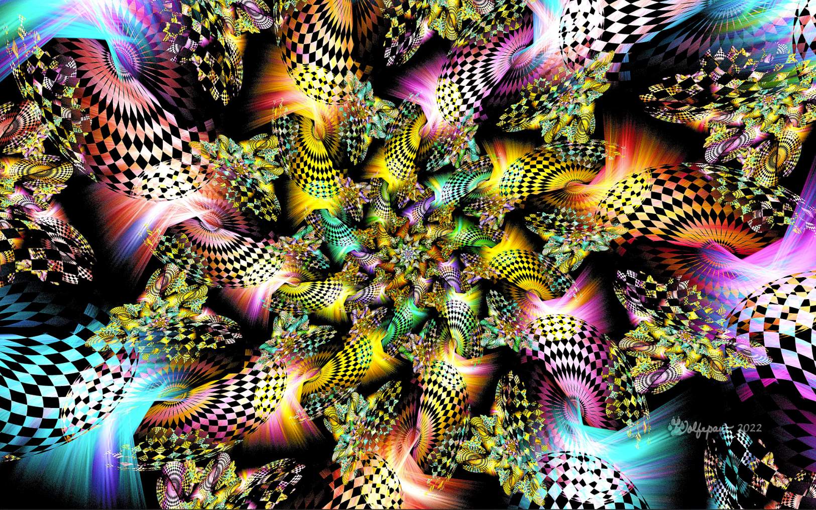 Solve Spherical Rosoni Spiral jigsaw puzzle online with 104 pieces