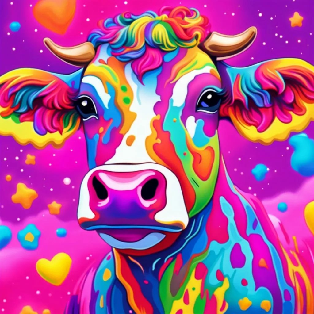 Solve Cow jigsaw puzzle online with 100 pieces