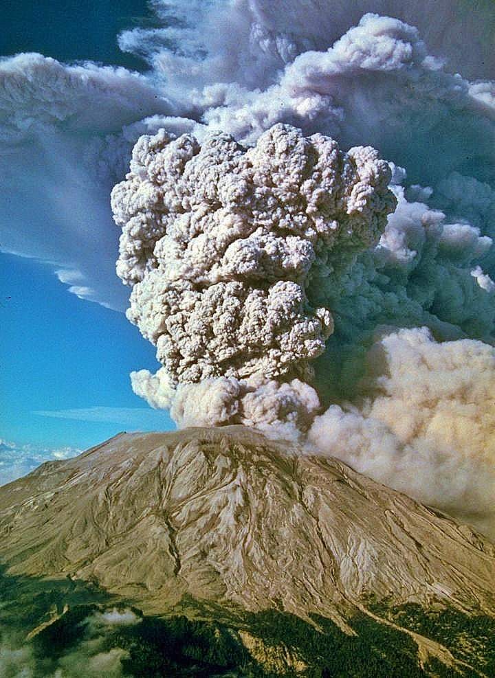 Solve Mount St. Helens, Washington, erupted on May 18, 1980, leaving a ...