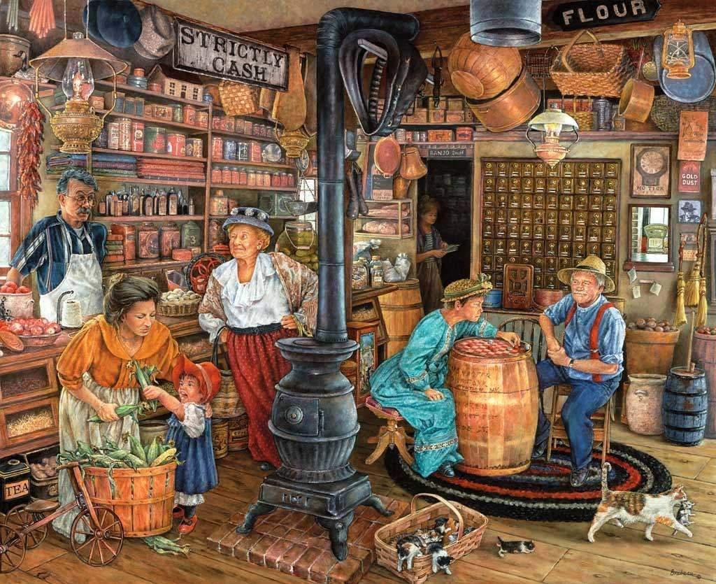 Solve General Store jigsaw puzzle online with 255 pieces